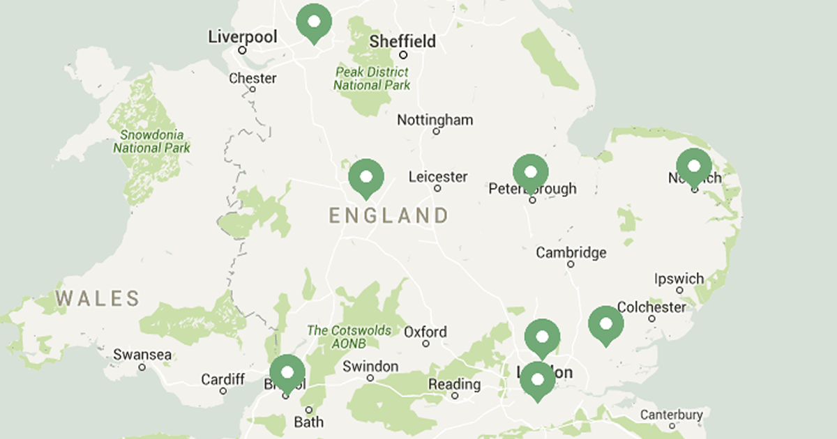 Branch Locations - 5Day Intensive Driving